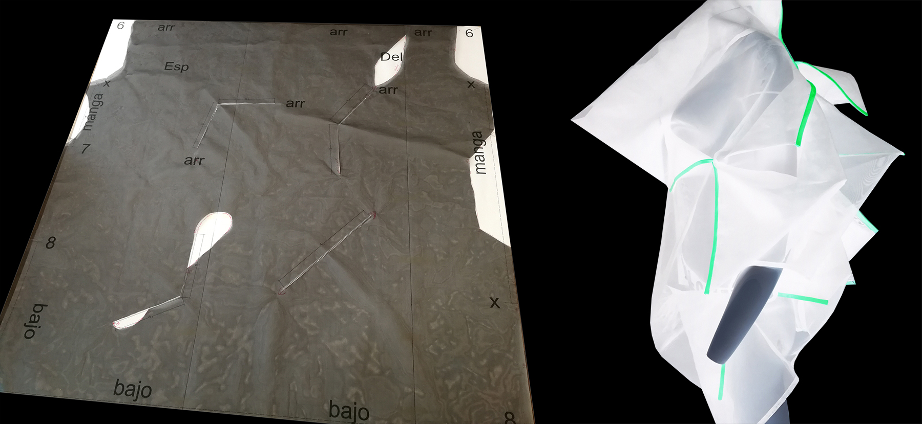 EXPERIMENTAL PATTERN CUTTING METHOD - Accidental Cutting